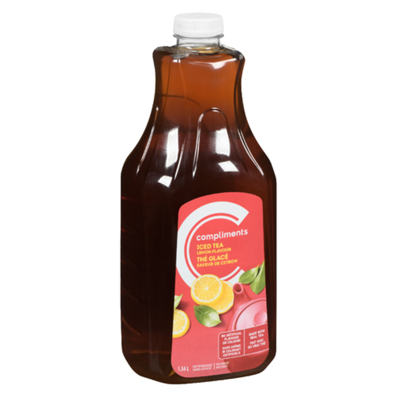 Compliments Iced Tea Lemon 1.54 L (bottle) - Voilà Online Groceries ...