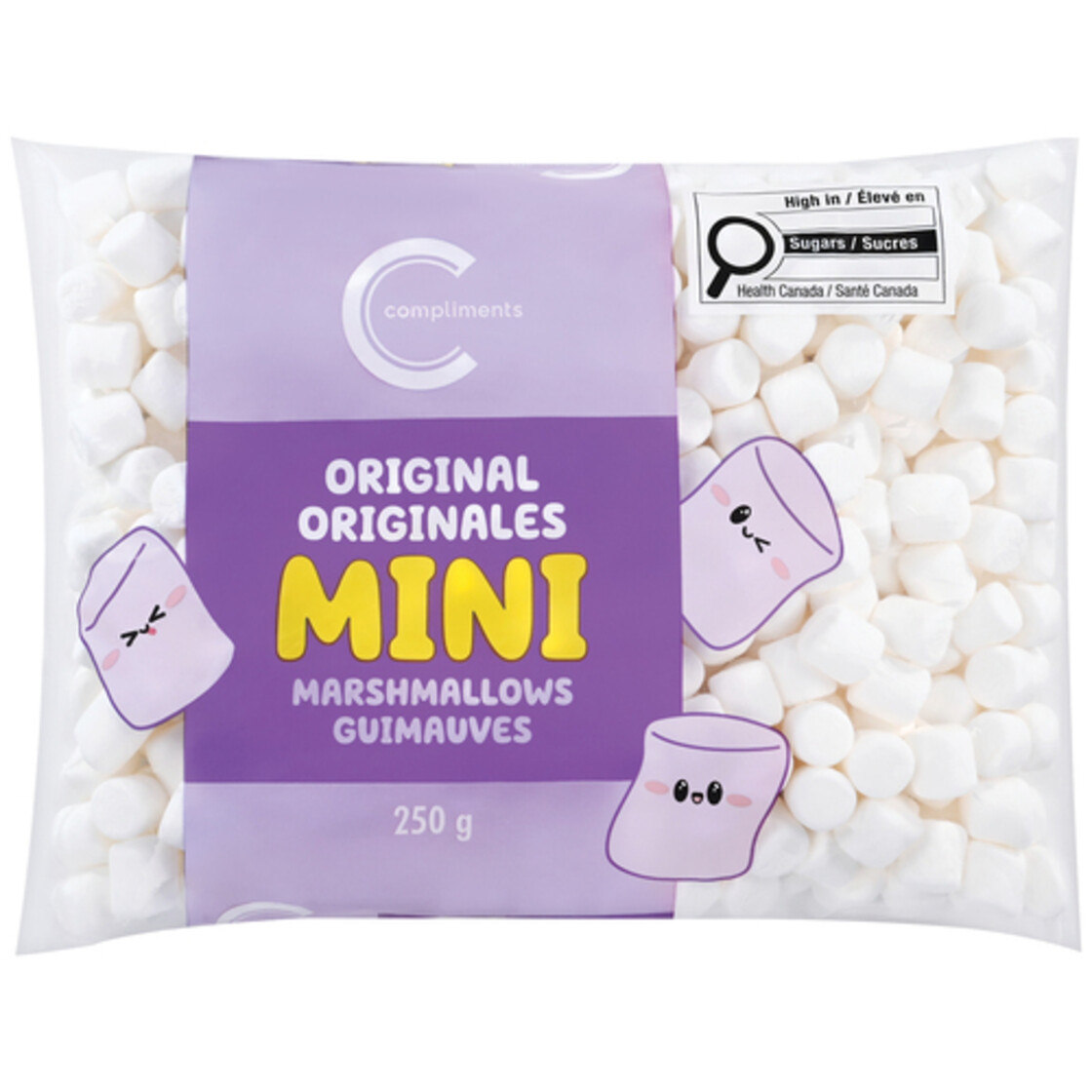 Compliments Mini White Marshmallows 250 g - Voilà Online Groceries & Offers