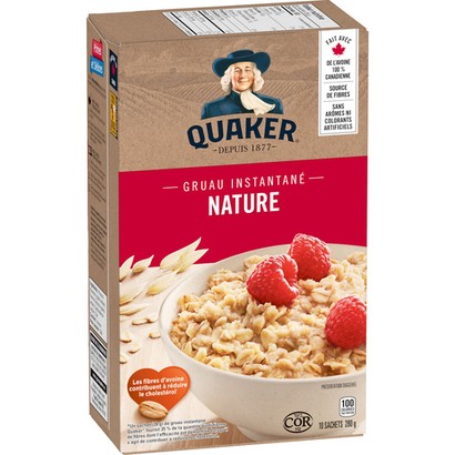 Quaker Instant Oatmeal Regular 280 g - Voilà Online Groceries & Offers