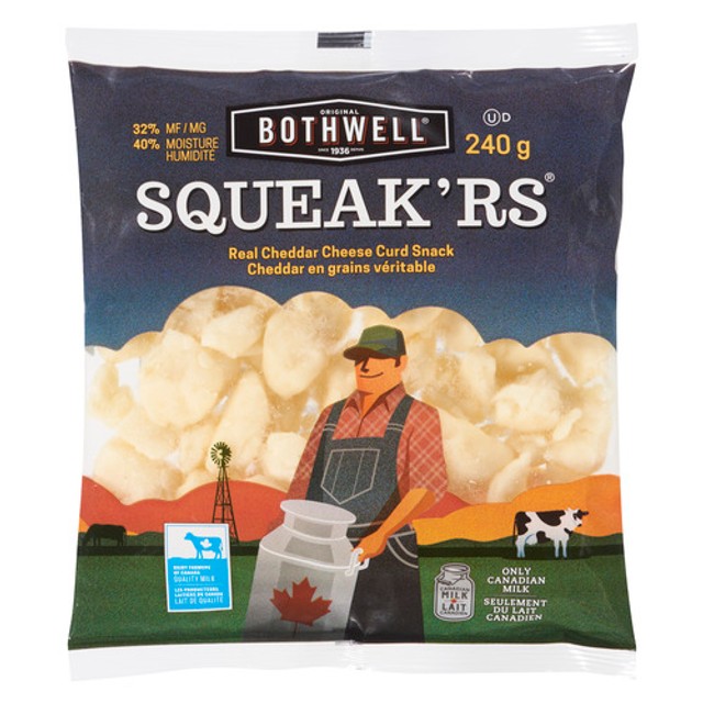 Bothwell Squeak'rs Cheese Curd Snack 240 g - Voilà Online Groceries ...
