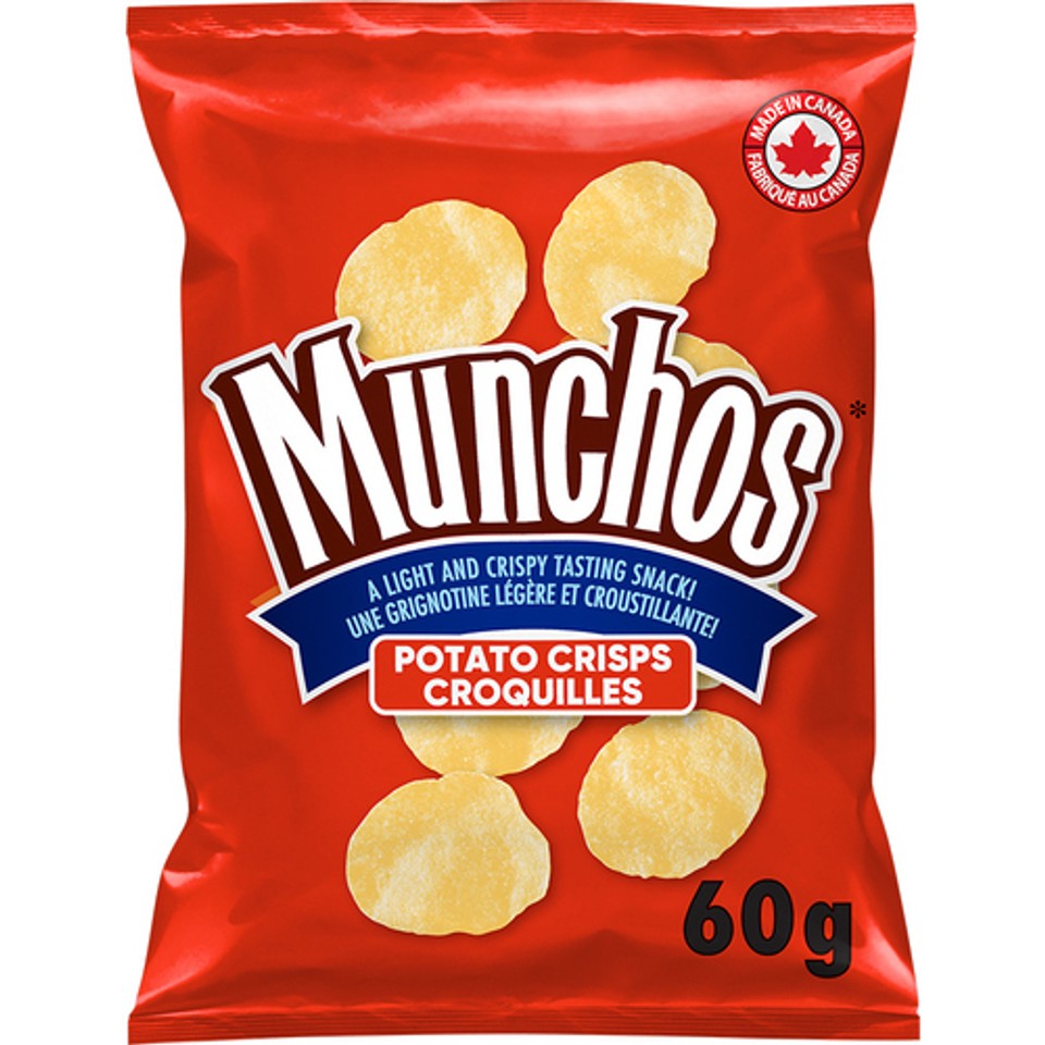 Munchos Potato Crisps (small bag) 60 g - Voilà Online Groceries & Offers