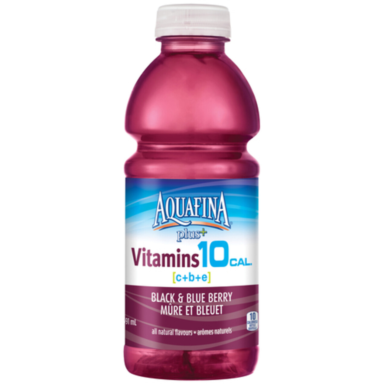 Aquafina Vitamin Water Blackberry Blueberry 591 ml (bottle) - Voilà Online Groceries & Offers