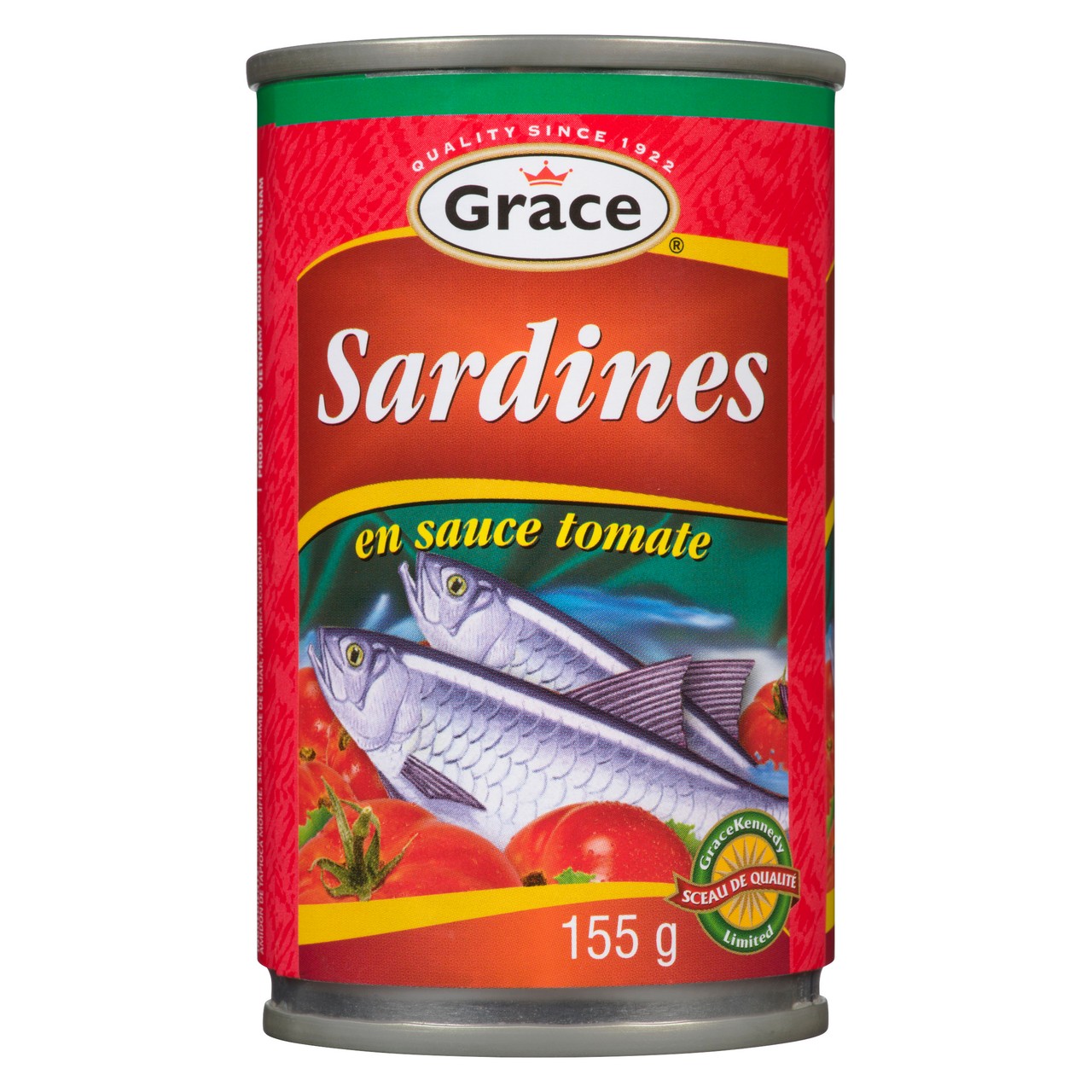 Grace Sardines In Tomato Sauce 155 g - Voilà Online Groceries & Offers