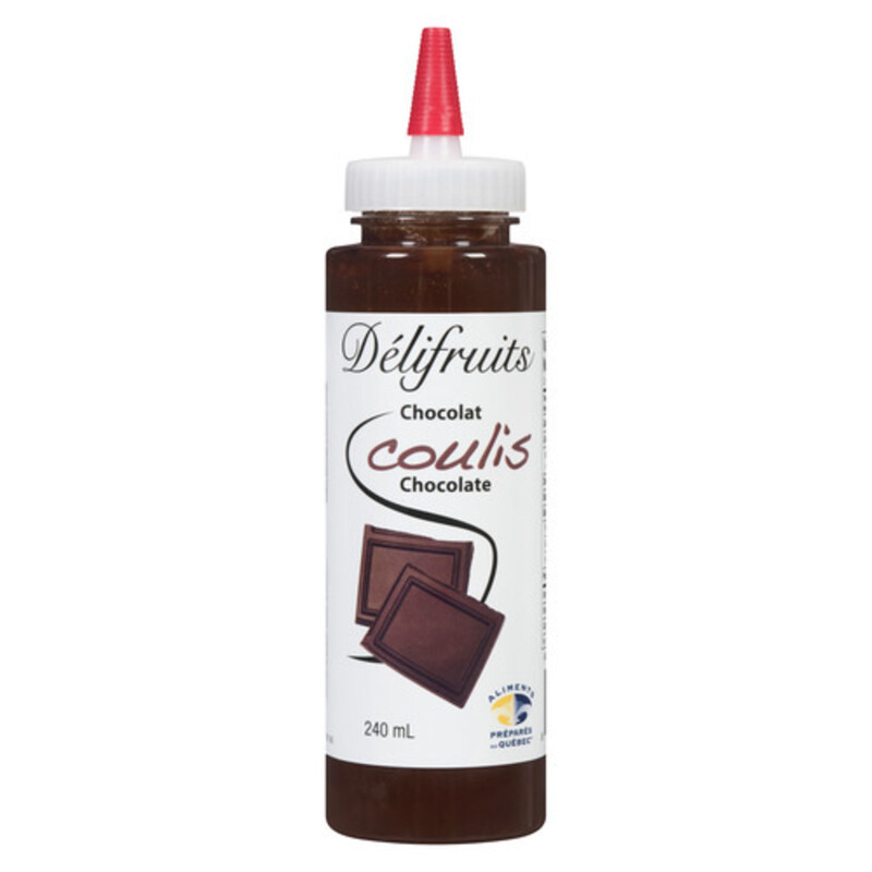 Délifruits Frozen Coulis Chocolate 240 ml - Voilà Online Groceries & Offers