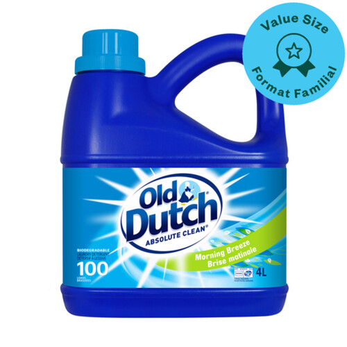 Old Dutch Laundry Detergent Morning Breeze 4 L - Voilà Online Groceries ...