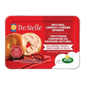 Tre Stelle Cream Cheese Sun Ripened Tomato 200 g - Voilà Online ...