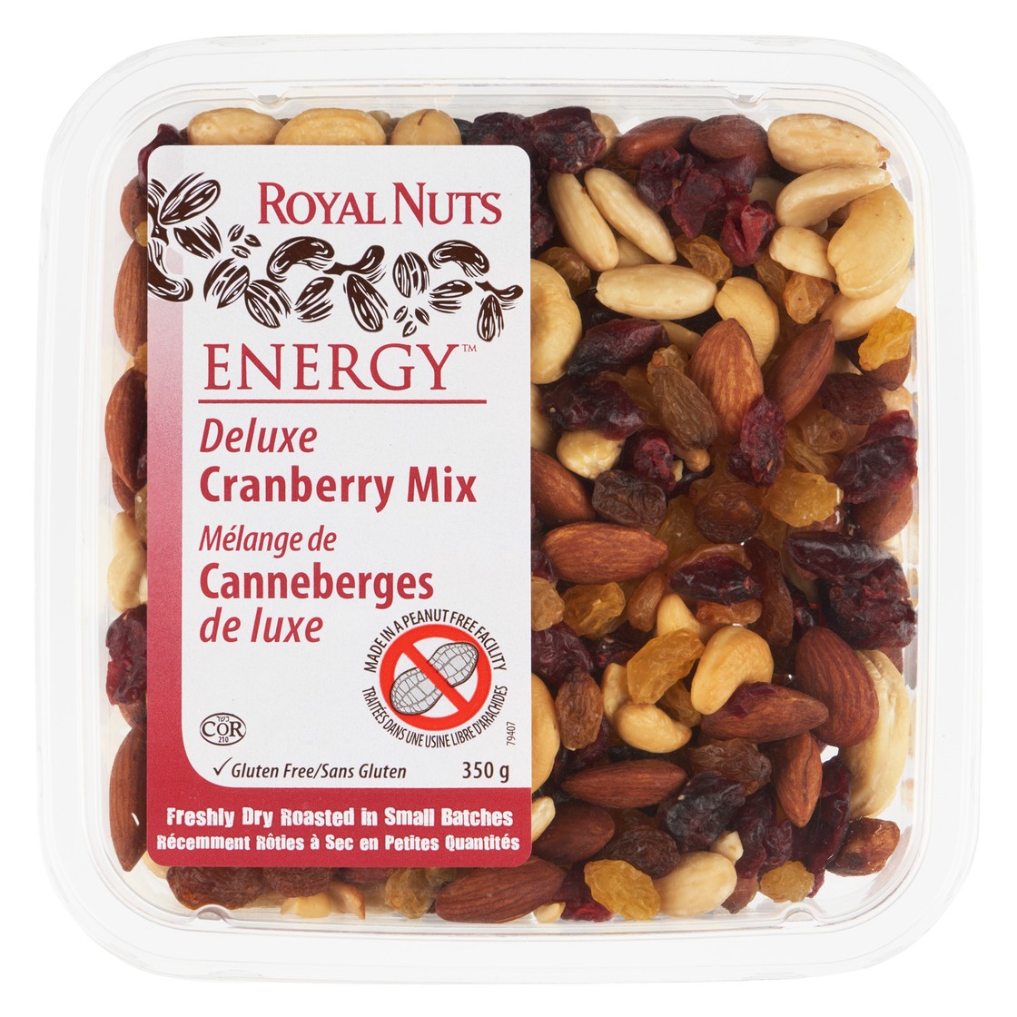 Royal Nuts Gluten-Free Mixed Nuts Cranberry 350 g - Voilà Online ...