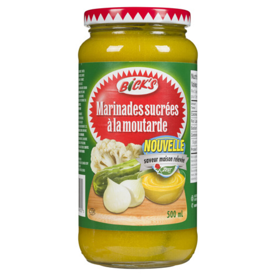 Bick's Pickles Sweet Mustard 500 ml - Voilà Online Groceries & Offers
