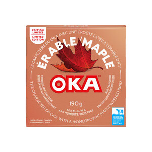 Oka Cheese Maple Flavoured 190 g - Voilà Online Groceries & Offers