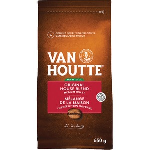 Van Houtte Ground Coffee Decaf Original House Blend Medium Roast 650 g ...