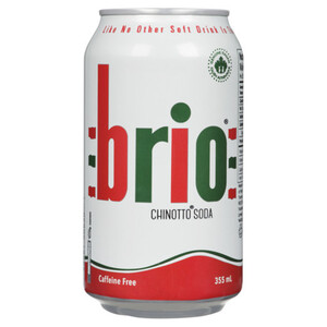 Brio Soft Drink Chinotto 355 ml (can) - Voilà Online Groceries & Offers