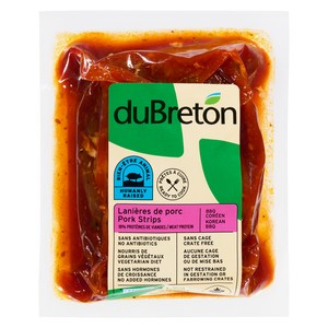 DuBreton Pork Strips Korean BBQ 350 g - Voilà Online Groceries & Offers