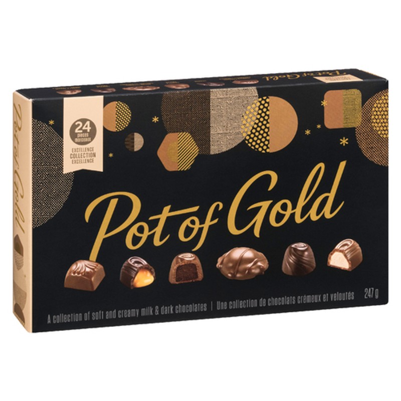 Pot of Gold assorted excellence chocolates 247 g - Voilà Online ...