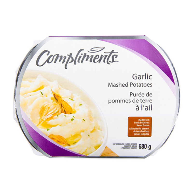 Compliments Garlic Mashed Potatoes 680 g - Voilà Online Groceries & Offers