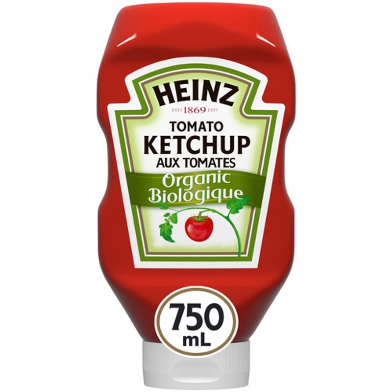 Heinz Organic Tomato Ketchup 750 ml - Voilà Online Groceries & Offers