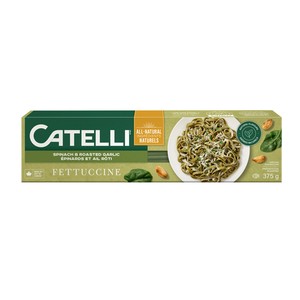 Catelli Pasta Fettuccine Spinach & Roasted Garlic 375 g - Voilà Online ...
