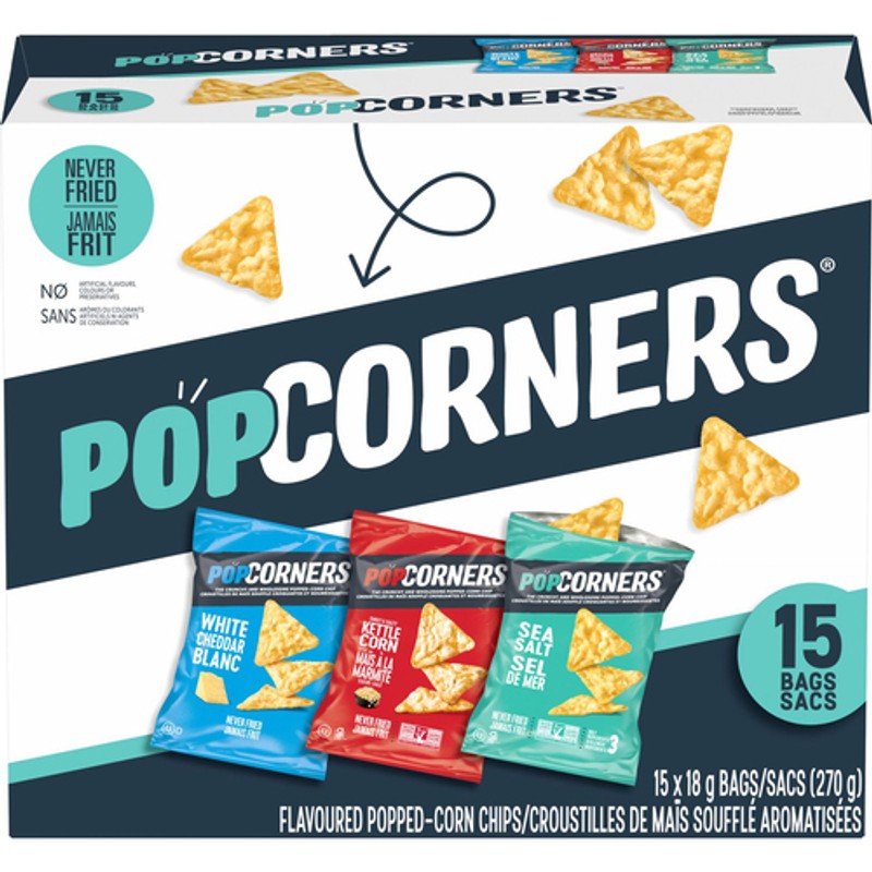 PopCorners Popped-Corn Chips Variety Pack 270 g - Voilà Online ...