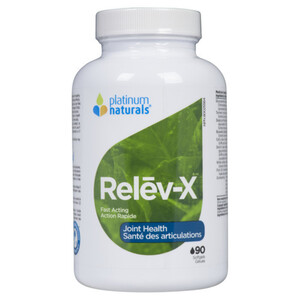 Platinum Naturals Relev-X Joint Health 90 Softgels - Voilà Online Groceries & Offers