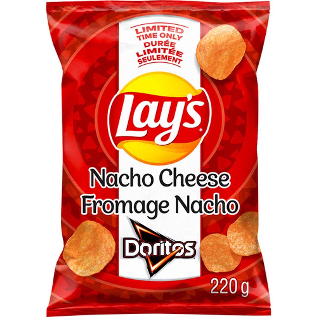 Lay's Potato Chips Nacho Cheese 220 g - Voilà Online Groceries & Offers