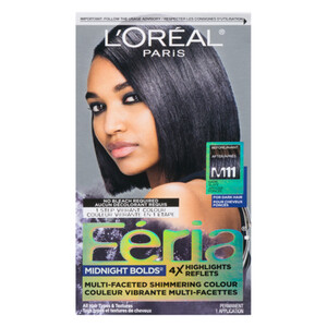 L'Oréal Hair Color Feria Midnight Bolds M11 Dark Slate 1 Box - Voilà ...