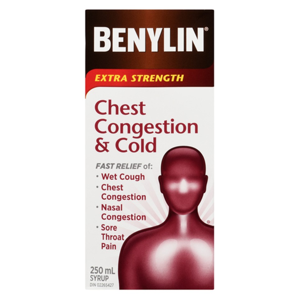 Benylin Cough Syrup Extra Strength 250 ml - Voilà Online Groceries & Offers