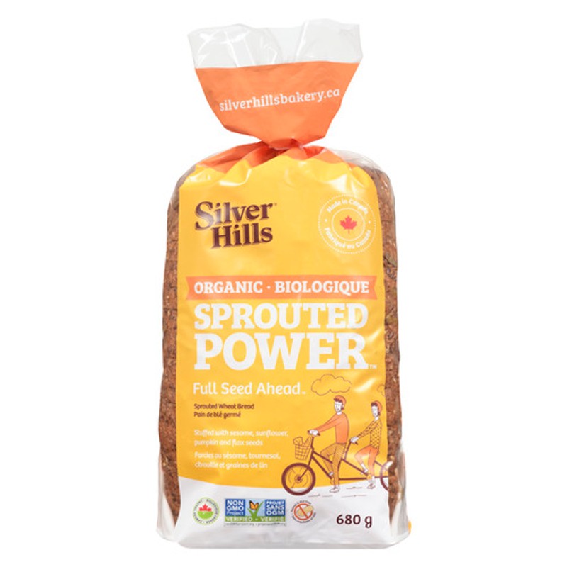 Silver Hills Organic Frozen Wheat Sprouted Bread Full Seed Ahead 680 g ...
