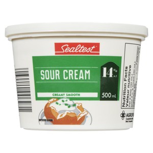 Sealtest 14% Sour Cream Smooth 500 ml - Voilà Online Groceries & Offers