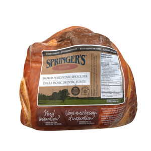 Springer's Smoked Pork Picnic Shoulder - Voilà Online Groceries & Offers