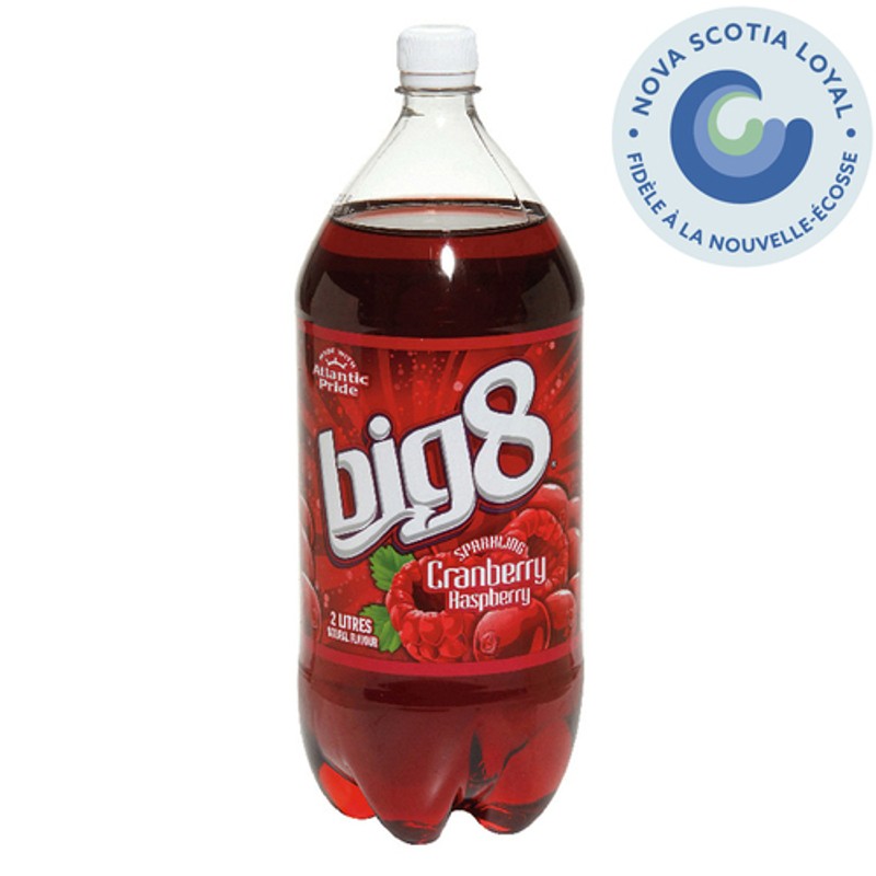 Big 8 Soda Cranberry Raspberry 2 L (bottle) - Voilà Online Groceries ...