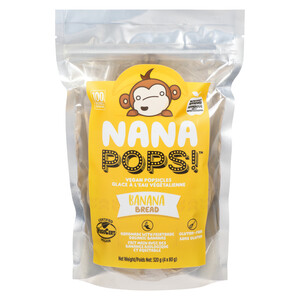 Nanashake Frozen Dessert Vegan Popsicle Banana Bread 320 g - Voilà ...