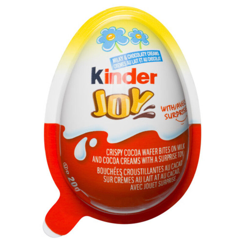 Kinder Joy Chocolate Egg Wafer Bites Crispy Cocoa 20 g - Voilà Online ...