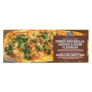 Farm Boy Flatbread Mozzarella Sausage & Bacon 420 g (frozen) - Voilà ...