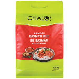Chalo! Signature Basmati Rice 4.54 kg - Voilà Online Groceries & Offers
