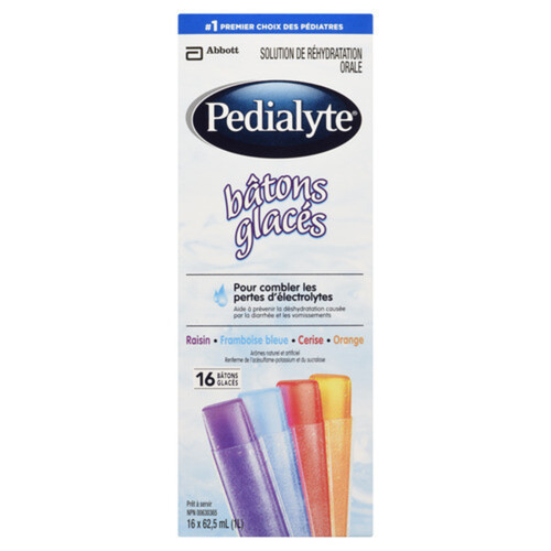 Pedialyte Assorted Freezer Pops 16 EA - Voilà Online Groceries & Offers