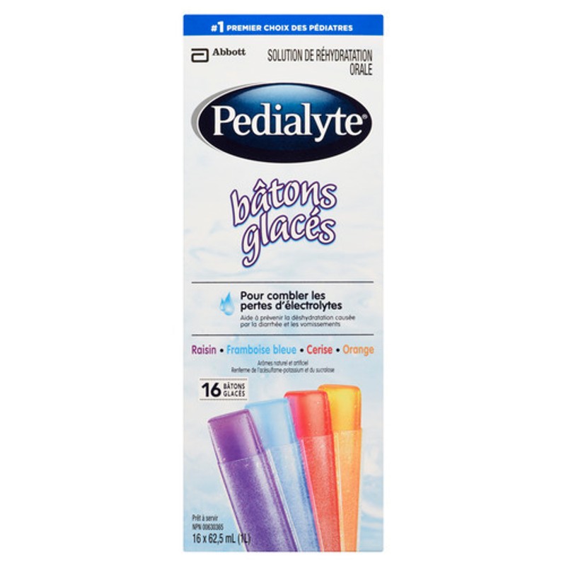 Pedialyte Assorted Freezer Pops 16 EA - Voilà Online Groceries & Offers