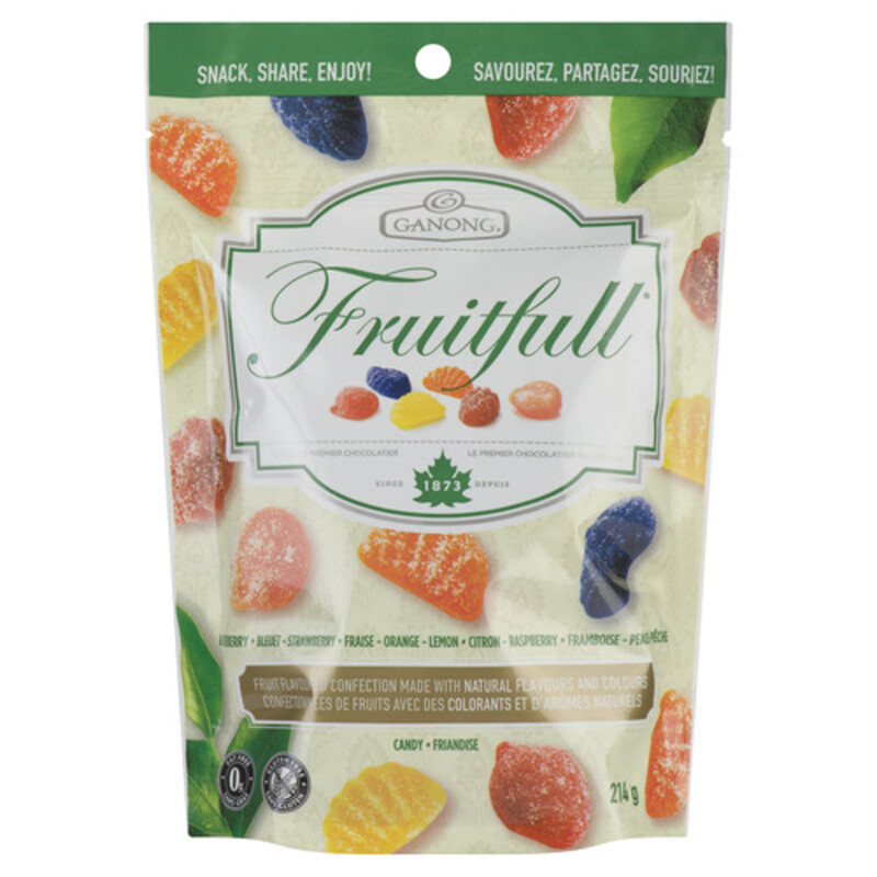 Ganong Fruitfull Candy 214 G - Voilà Online Groceries & Offers