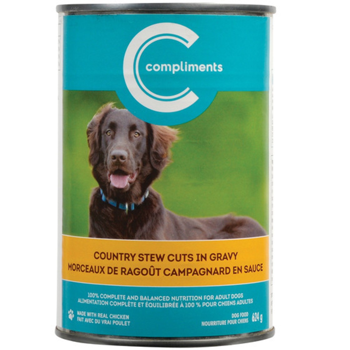 Compliments Wet Dog Food Country Stew Cuts In Gravy 624 g - Voilà ...