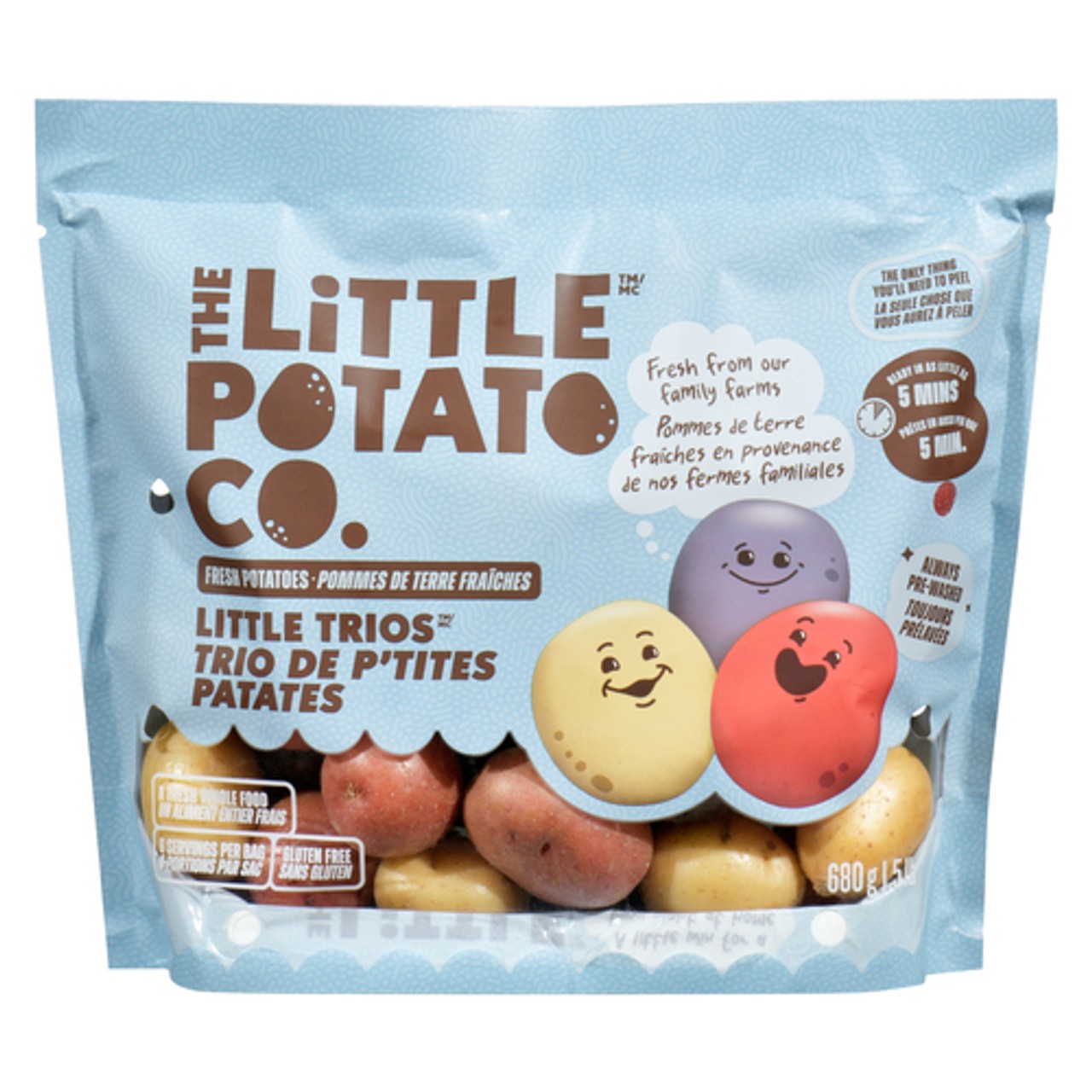 The Little Potato Company Fresh Potatoes Little Trios 680 g - Voilà ...