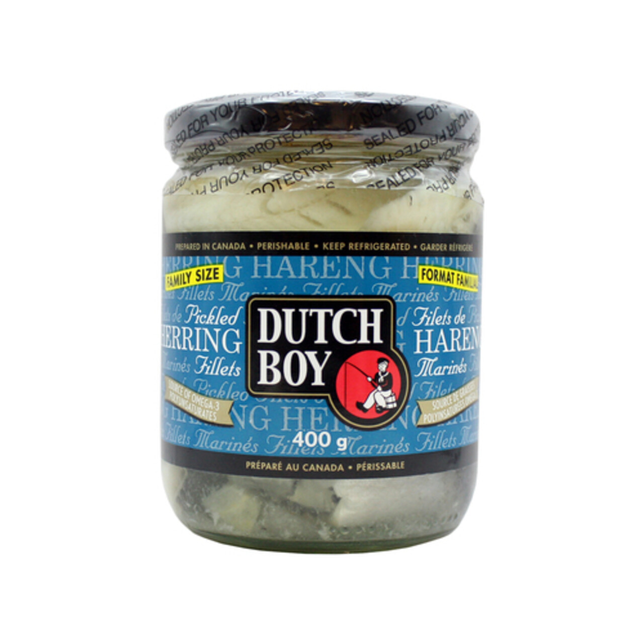 Dutch Boy Herring Fillets In Wine Sauce 400 g - Voilà Online Groceries ...