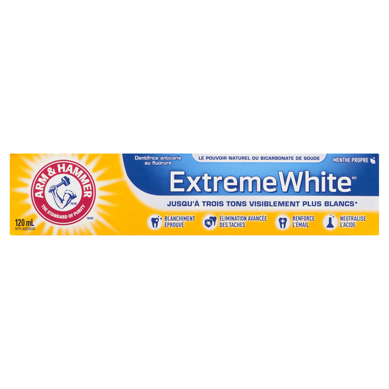 Arm & Hammer Extra White Advanced White Toothpaste 120 ml - Voilà ...