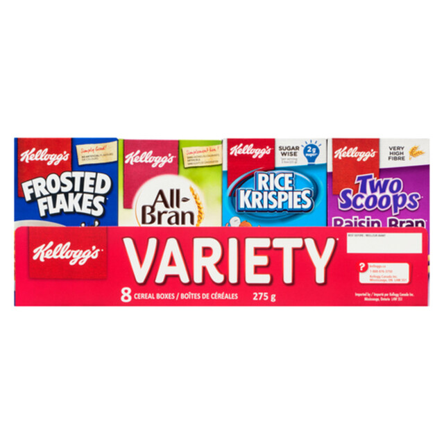 Kellogg's Cereal Fun Pac Variety 275 g - Voilà Online Groceries & Offers