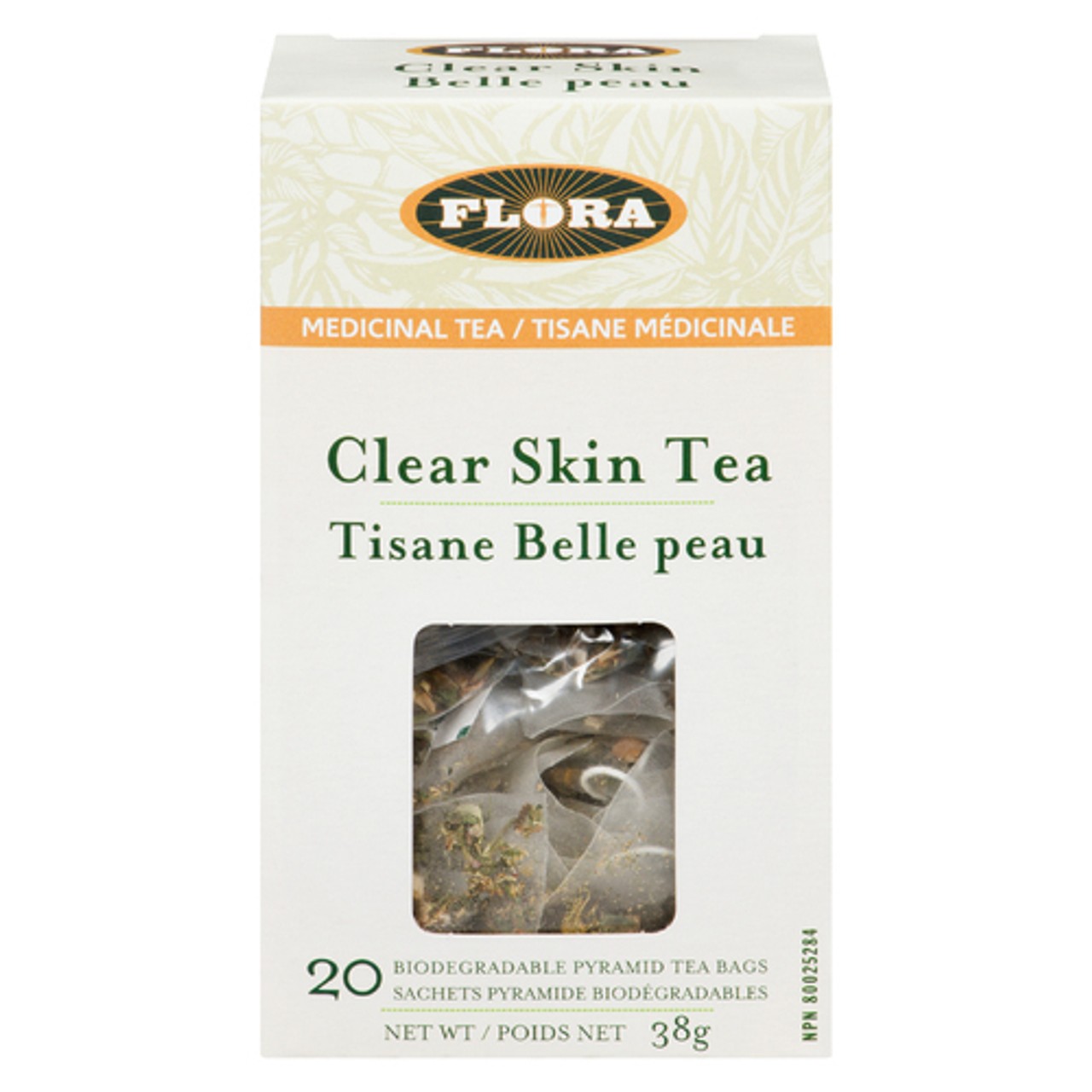 Flora Tea Clear Skin 20 EA - Voilà Online Groceries & Offers