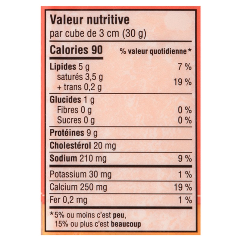 Armstrong Cheese Light Cheddar Old 600 g - Voilà Online Groceries & Offers