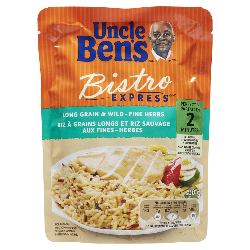 Uncle Ben's Bistro Express Rice Long Grain & Wild Fine Herbs 250 g ...