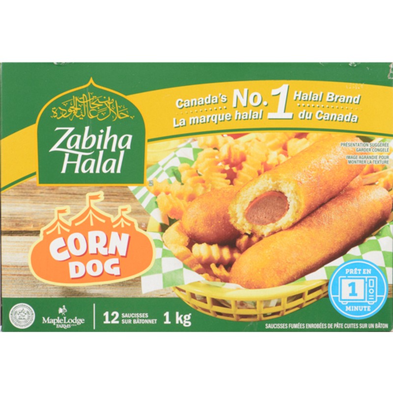 Maple Lodge Farms Zabiha Halal Frozen Corn Dog 1 kg - Voilà Online ...