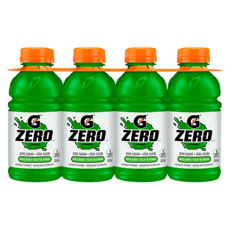 Gatorade Zero Sports Drink Apple Burst 8 x 355 ml (bottles) - Voilà ...