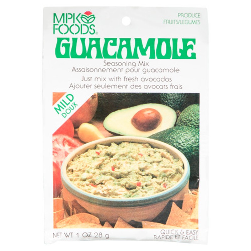 MPK Foods Mild Mucho Guacamole Mix 28 g - Voilà Online Groceries & Offers