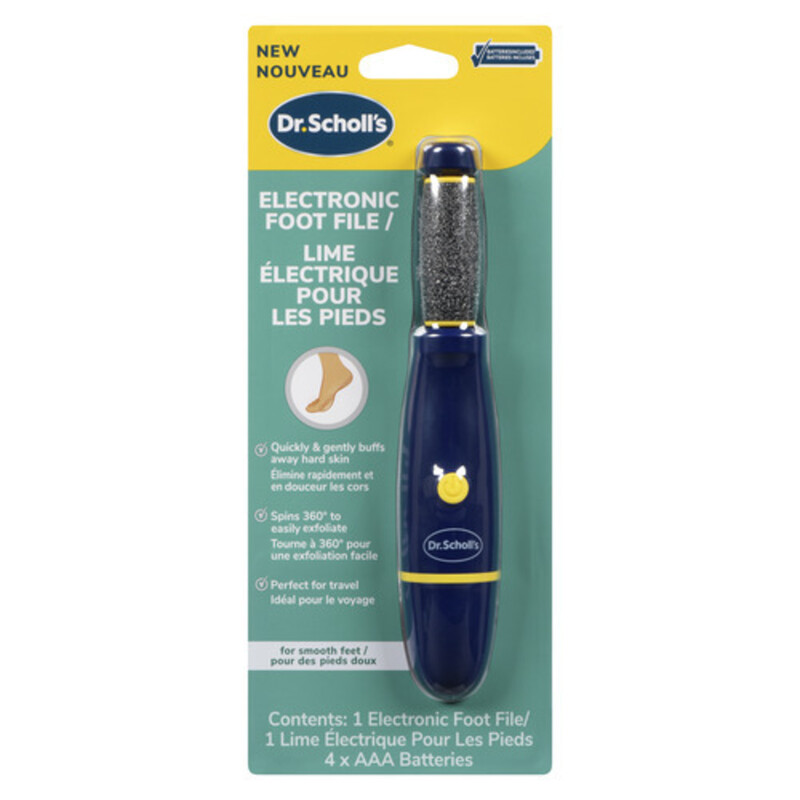 Dr. Scholl's Callus Remover Electronic Foot File - Voilà Online ...