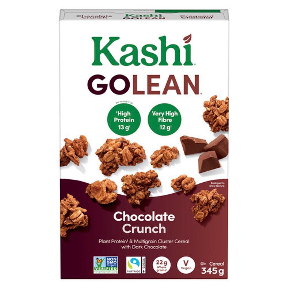 Kashi Go Lean Cereal Chocolate Crunch 345 g - Voilà Online Groceries ...