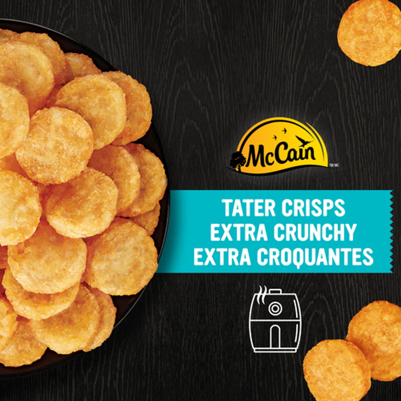 McCain Bistro Selects Tater Crisps Extra Crunchy 750 g - Voilà Online ...